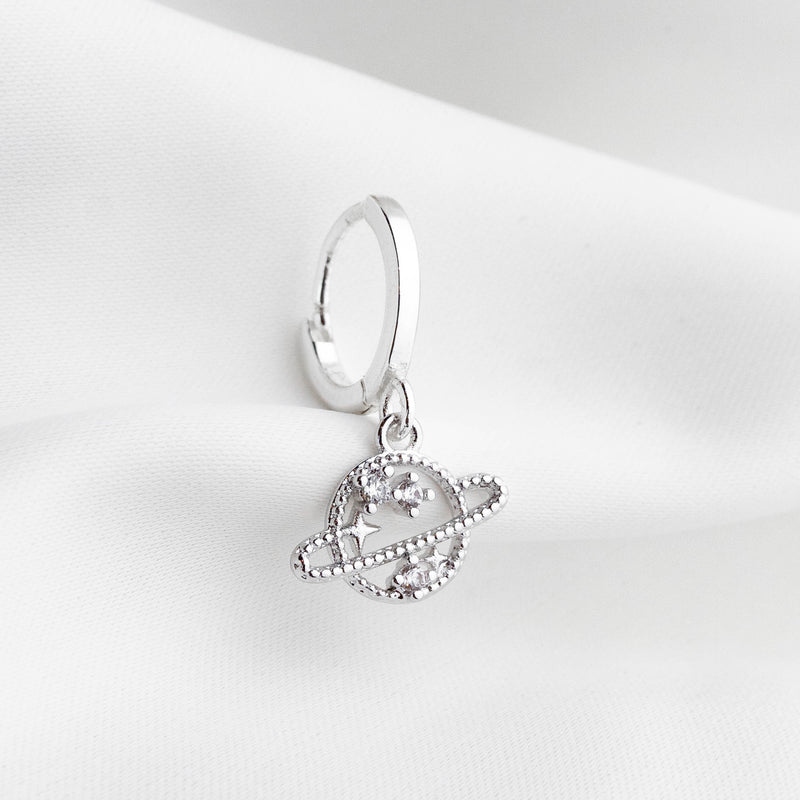 Silver Planet Earring - Primrose Jewellery